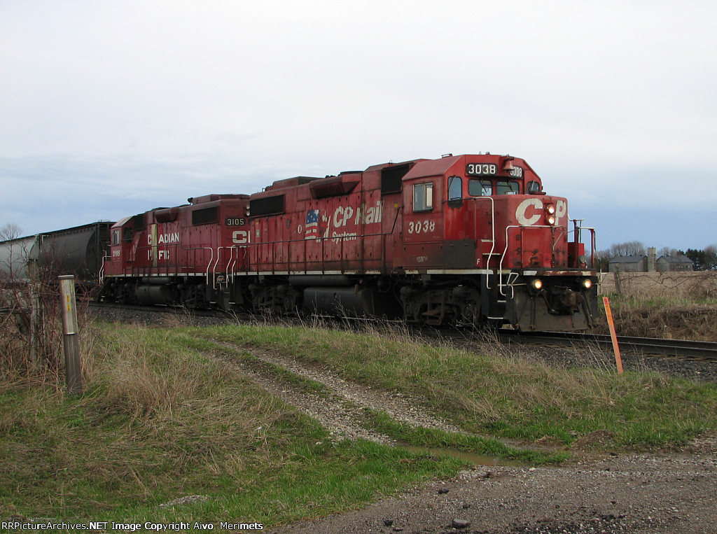 CP Ham Turn at Mile 108 Galt Sub.